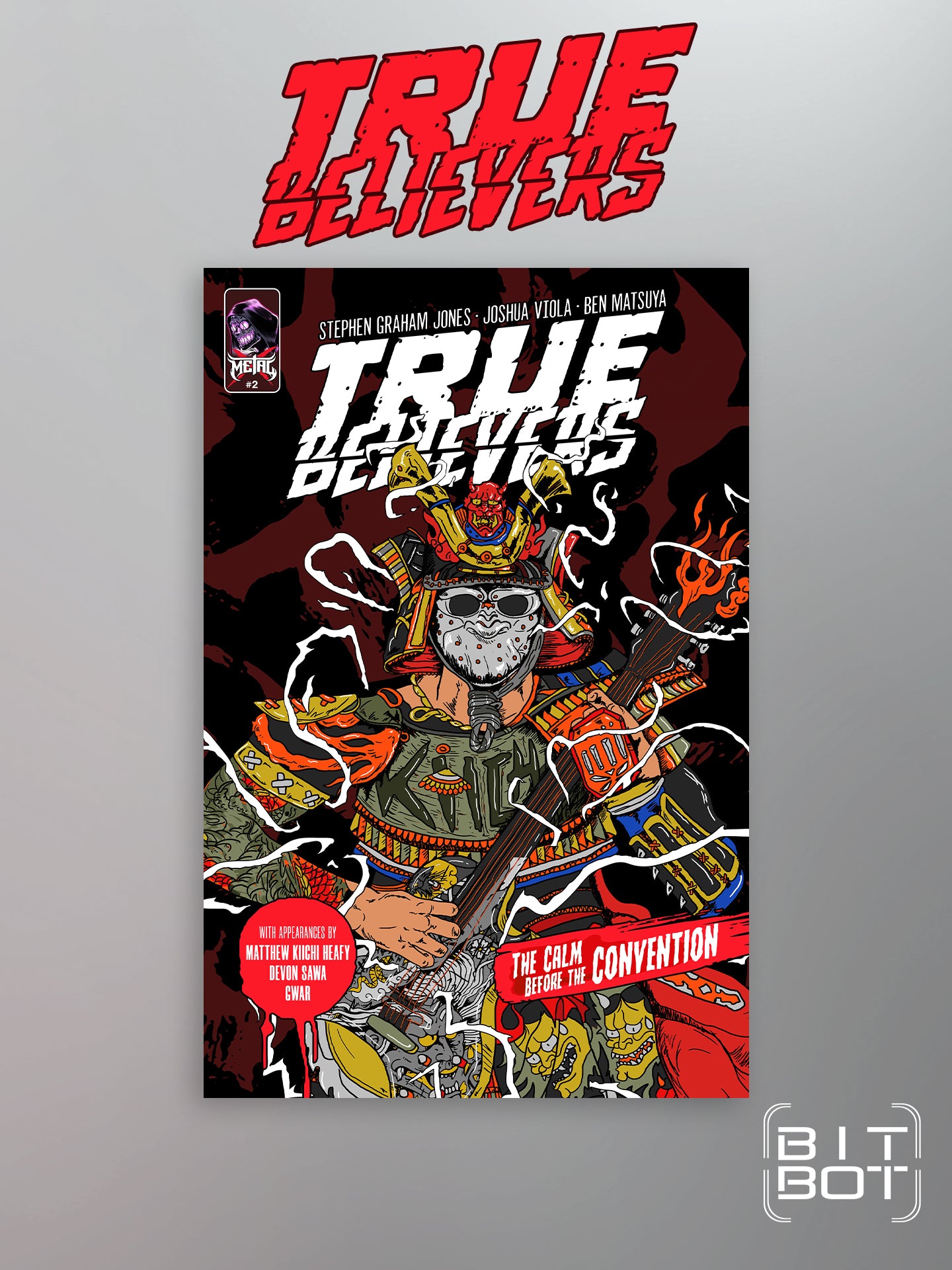 True Believers Comic - Issue #2 [Matthew Kiichi Heafy Variant] – FiXT Store