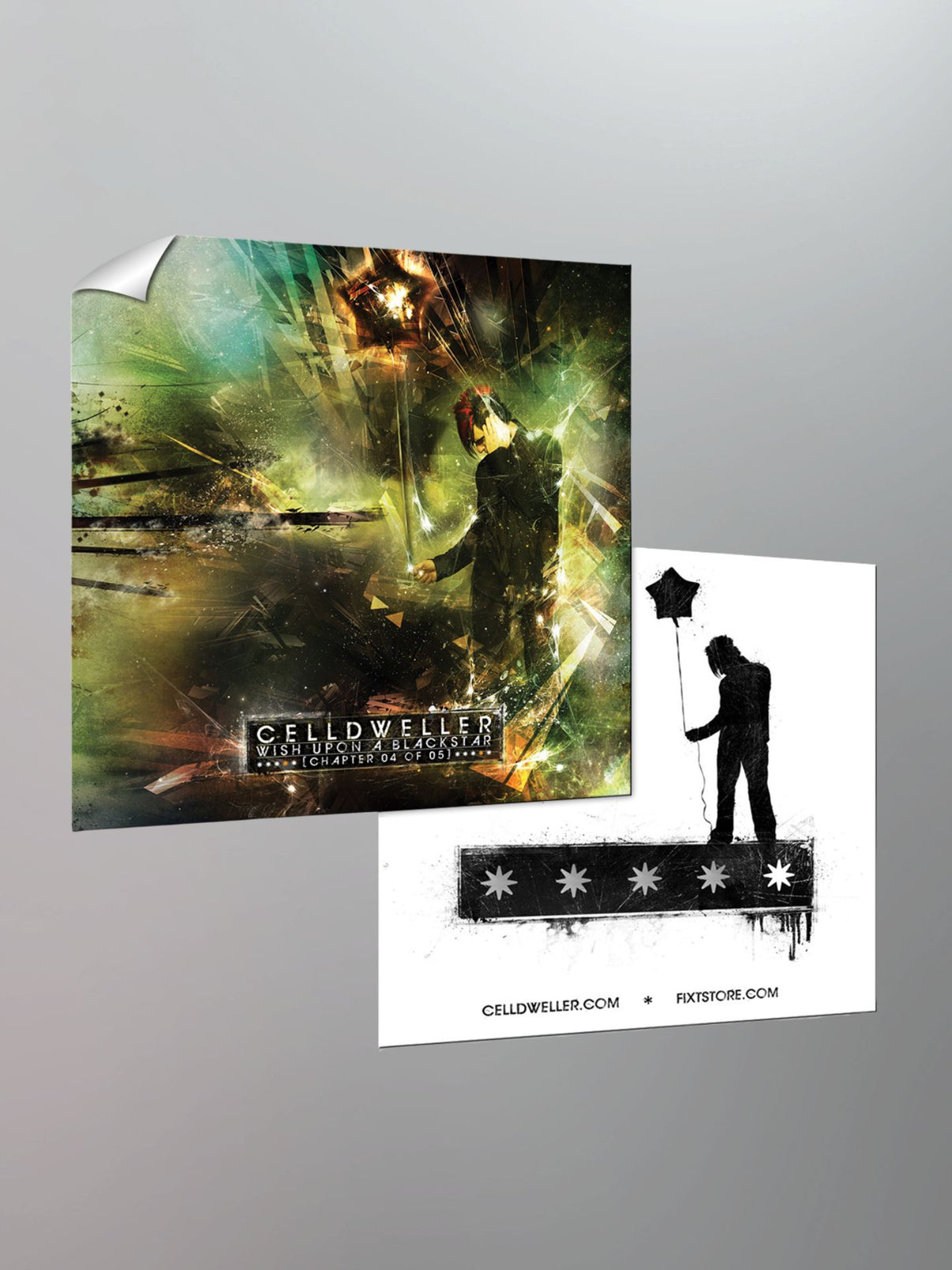 Celldweller - Wish Upon A Blackstar: Chapter 4 Vinyl Sticker – FiXT Store