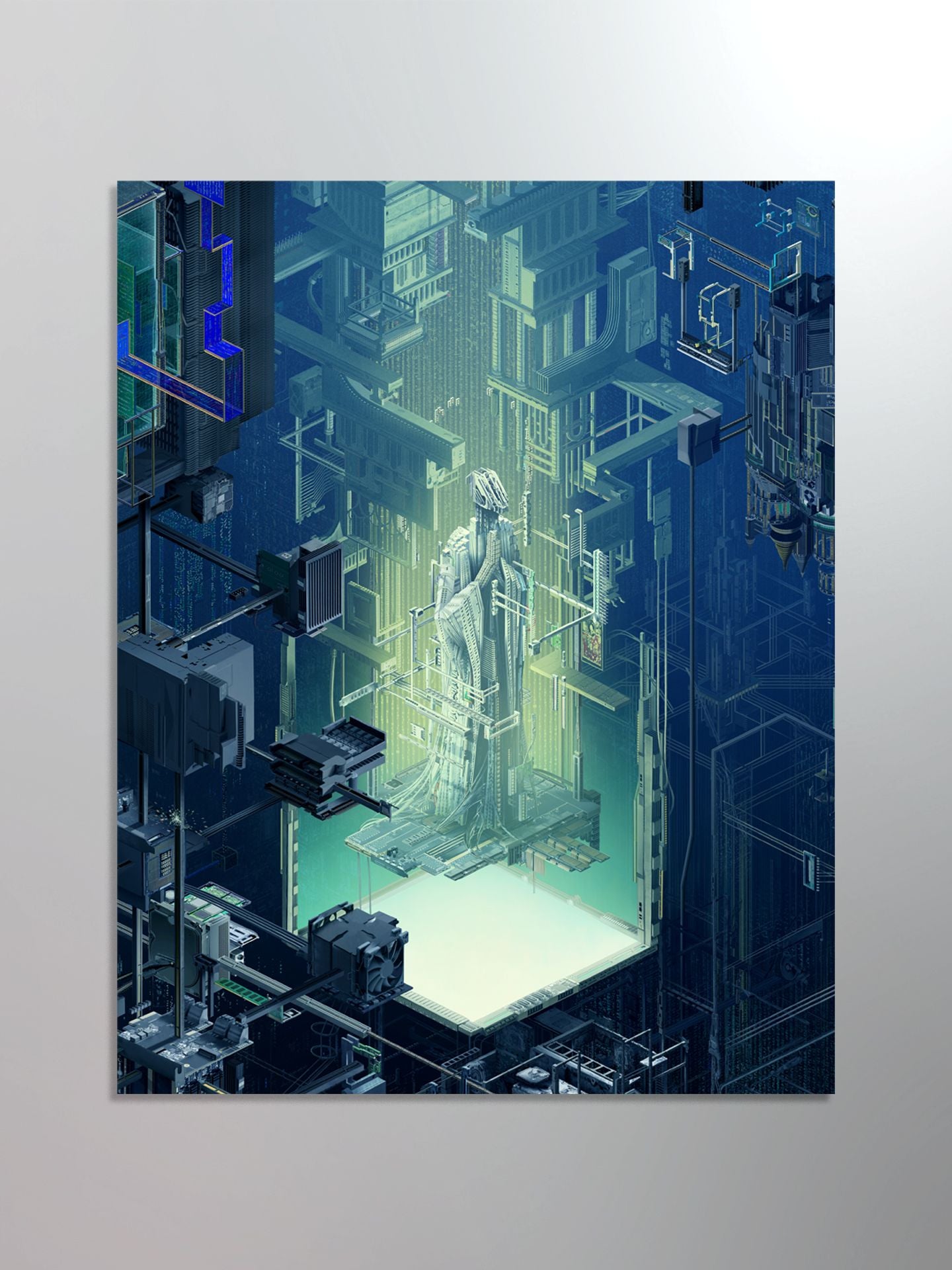 The Algorithm - Data Renaissance Canvas Art Print