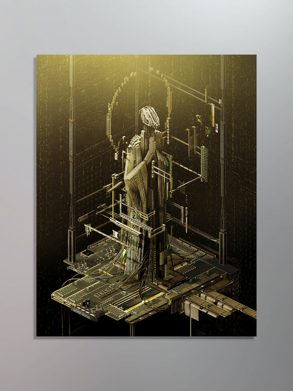 The Algorithm - Oracle Machine Canvas Art Print – FiXT Store