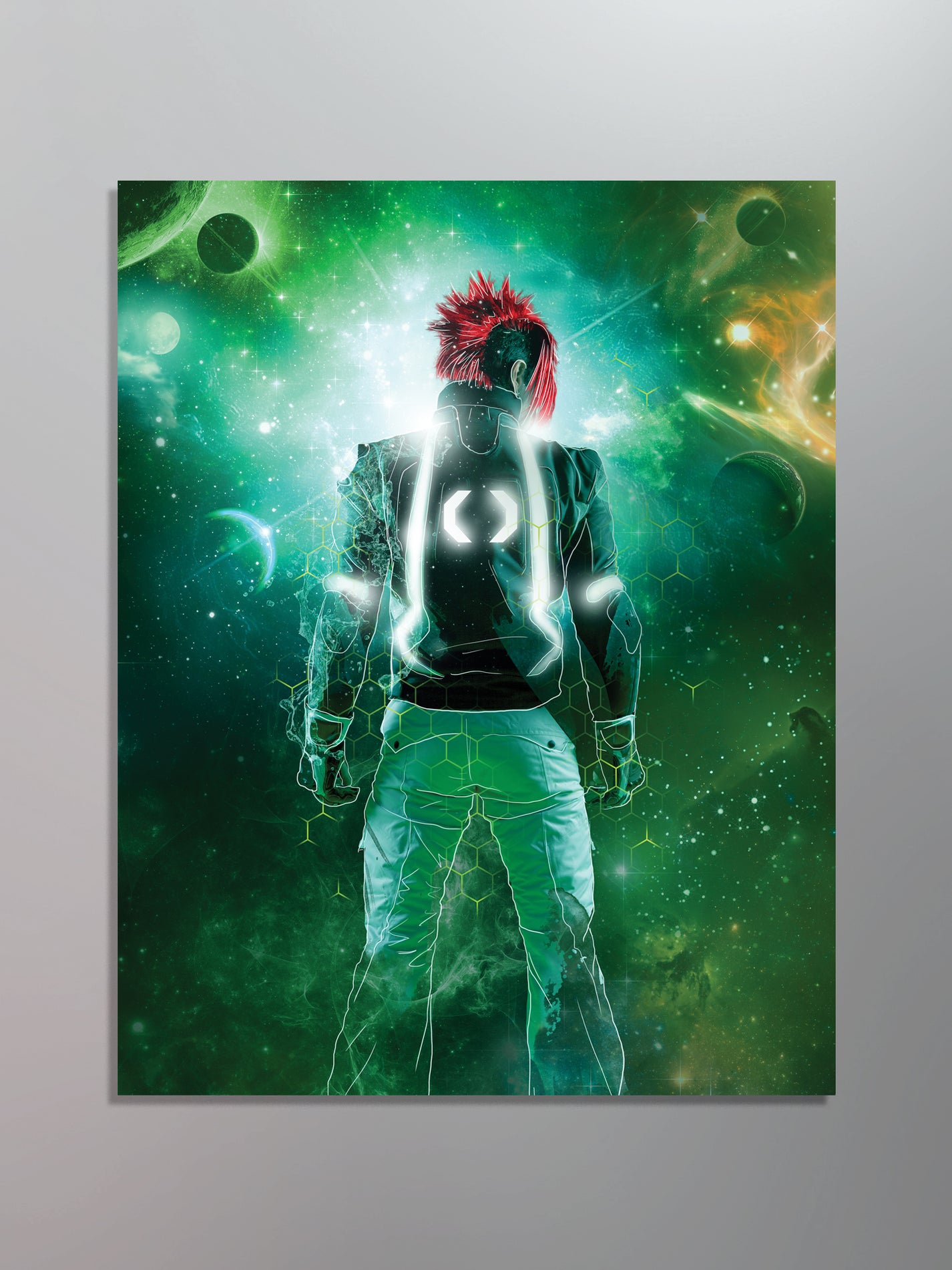 Celldweller - Glyph Canvas Art Print