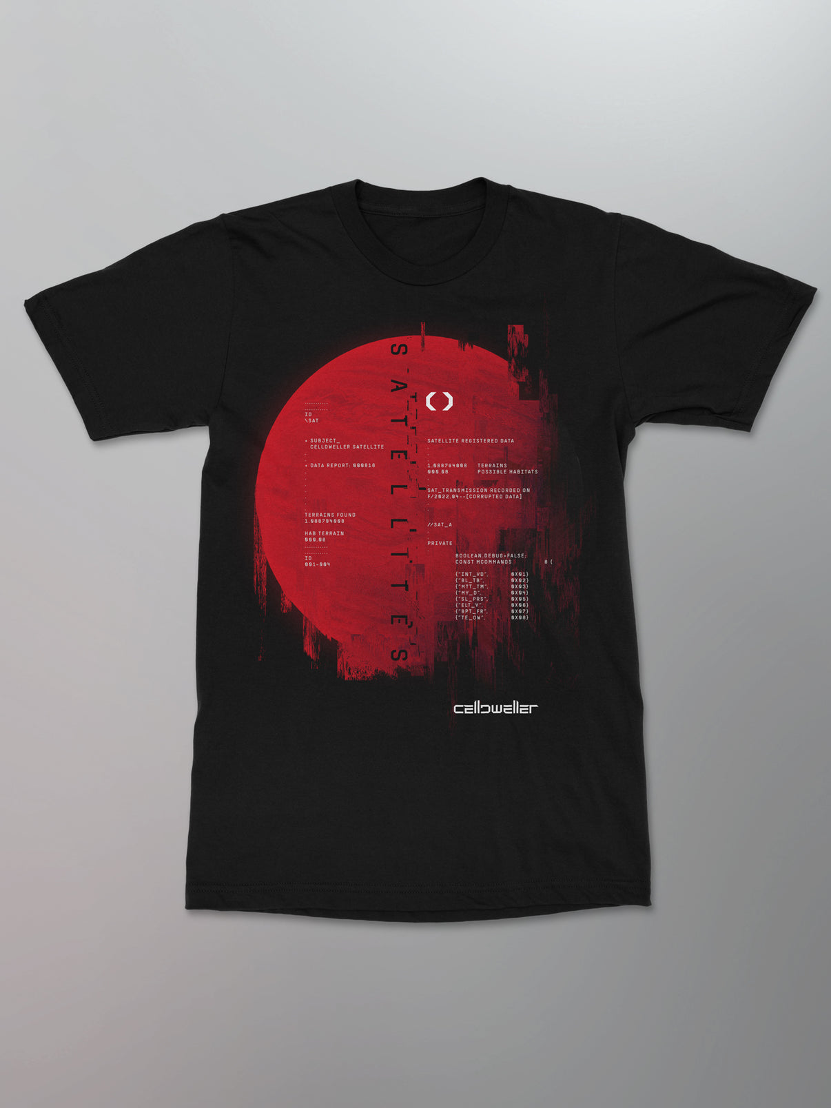 Celldweller - Satellites Cover Shirt – FiXT Store