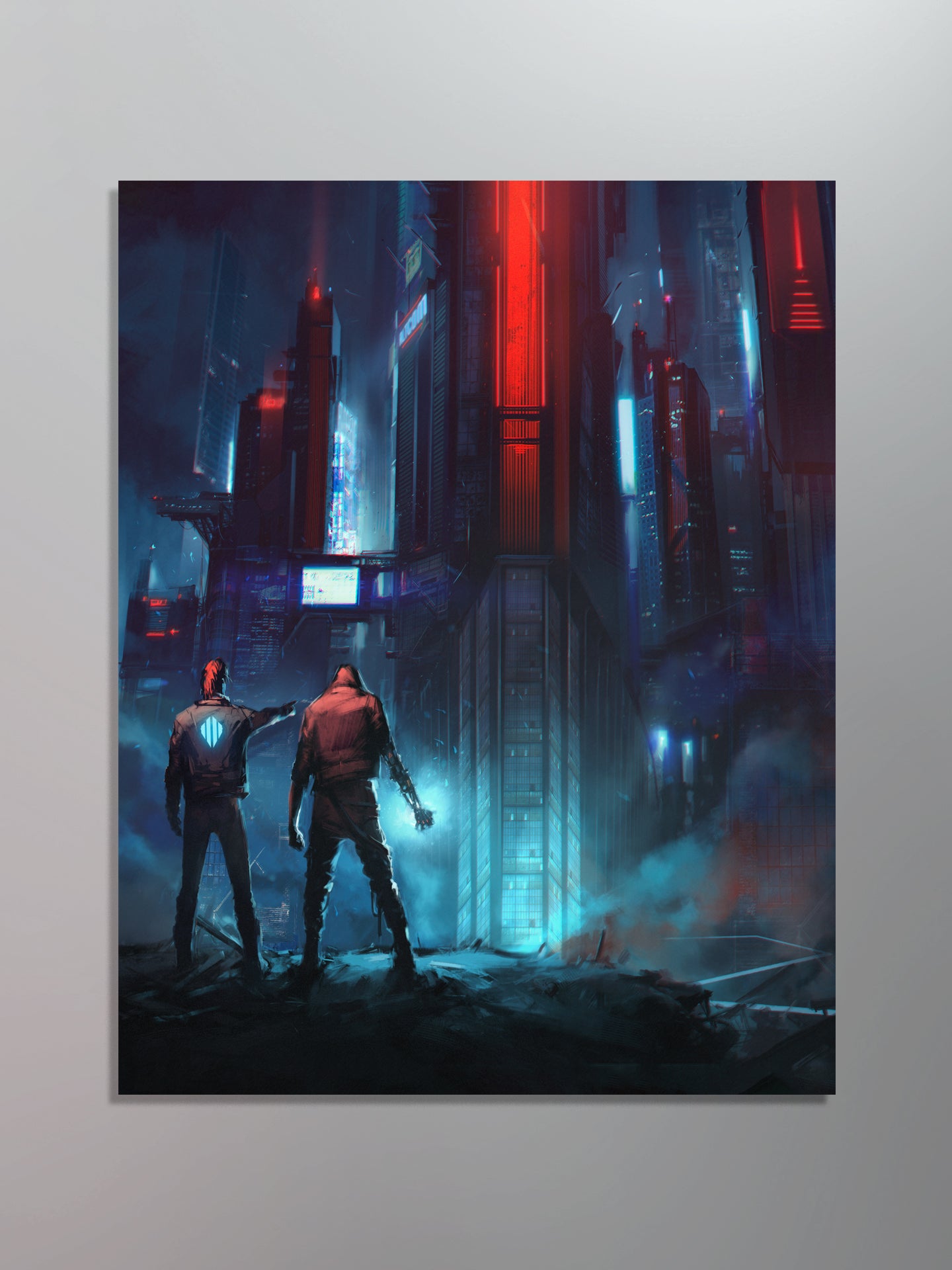 Essenger - Empire of Steel (feat. Scandroid) Canvas Art Print